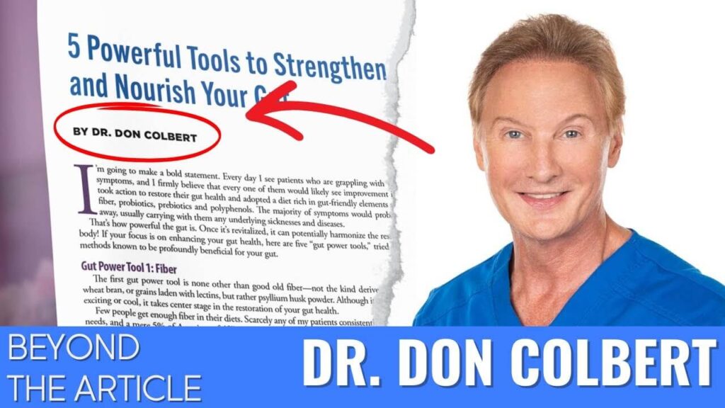 Dr. Colbert Unveils the Power Foods to Help Your Brain and Gut Health ...