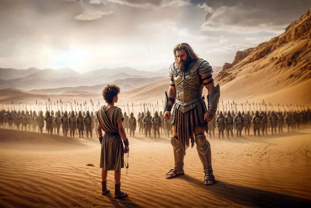 New Amazon Prime Series Casts David, Goliath, and Saul in Biblical Epic ...