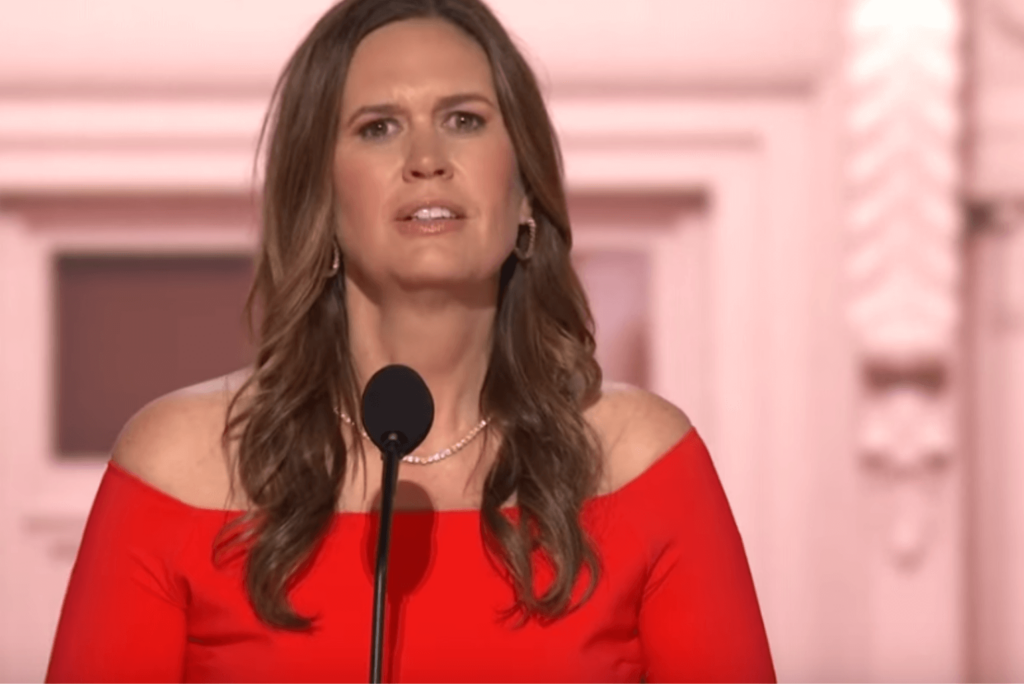 Sarah Huckabee Sanders' RNC Address: ‘God Almighty Intervened ...