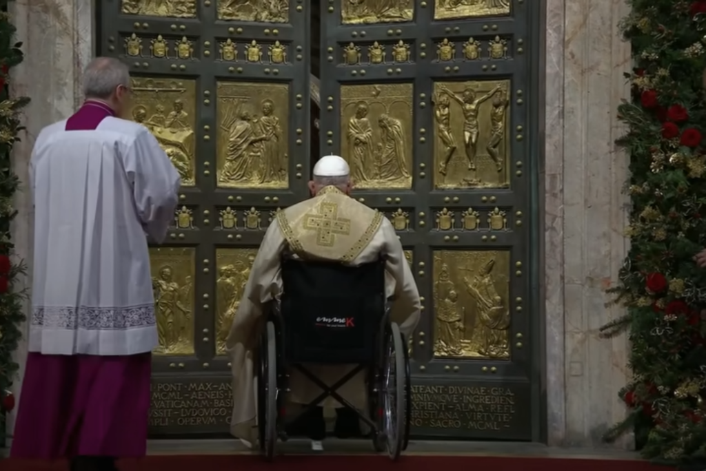 Pope Francis Opens 'Holy Door' Portal on Christmas Eve - Charisma ...