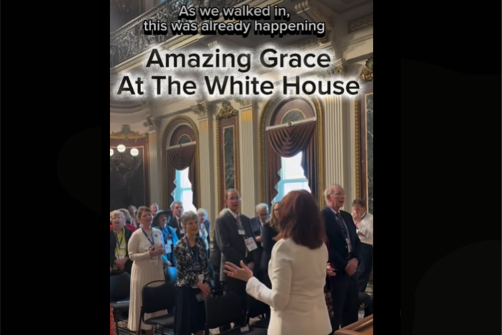 'Amazing Grace' Breaks Out in Powerful White House Moment! - Charisma ...