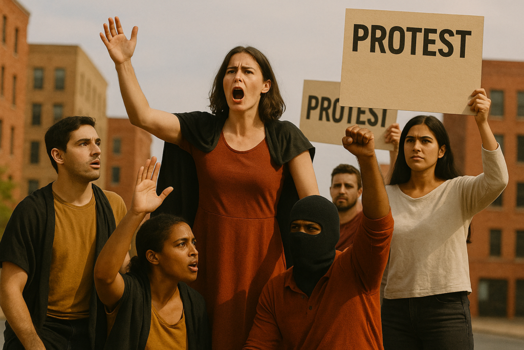 The Protest Circus: How Fake Rage and Intersectionality Became Tools of ...