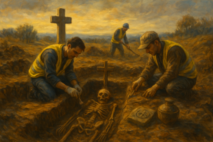Archaeologists Uncover Early Burial Sites With Hidden Symbolism ...