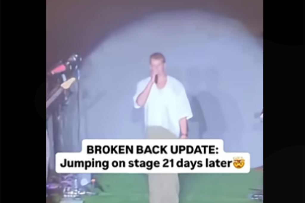 Forrest Frank Makes Incredible Return to Stage Just 3 Weeks After ...