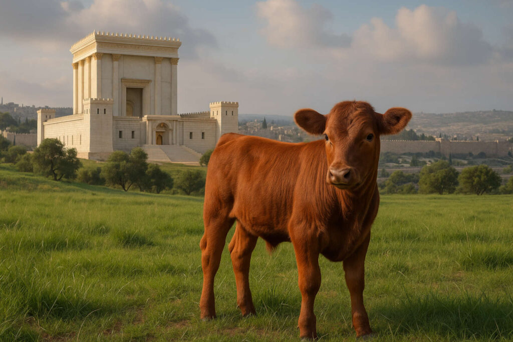 Temple Institute Reveals Why the Red Heifer Isn't Blocking the Third ...