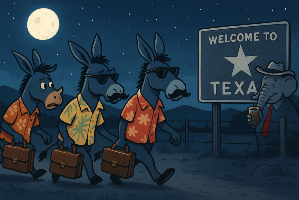 Texas Democrats Face Backlash As Trump Responds to Their Walkout ...