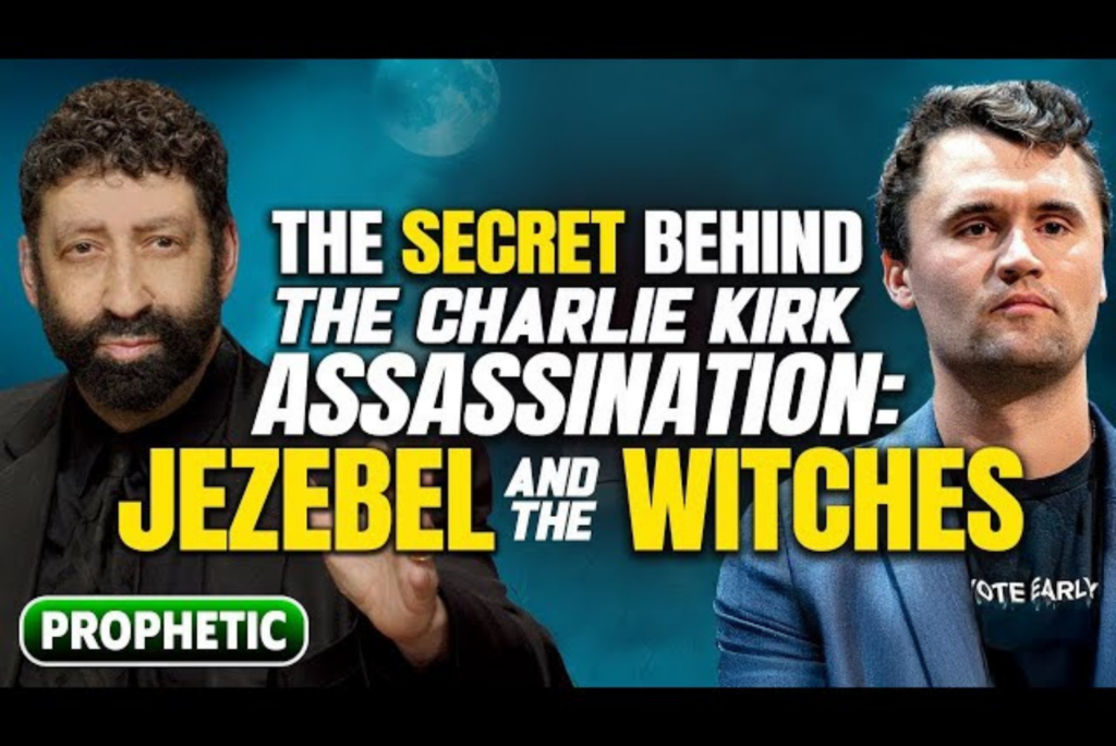 Jonathan Cahn Reveals the Dark Forces Behind Charlie Kirk’s Assassination: Witchcraft and the ...