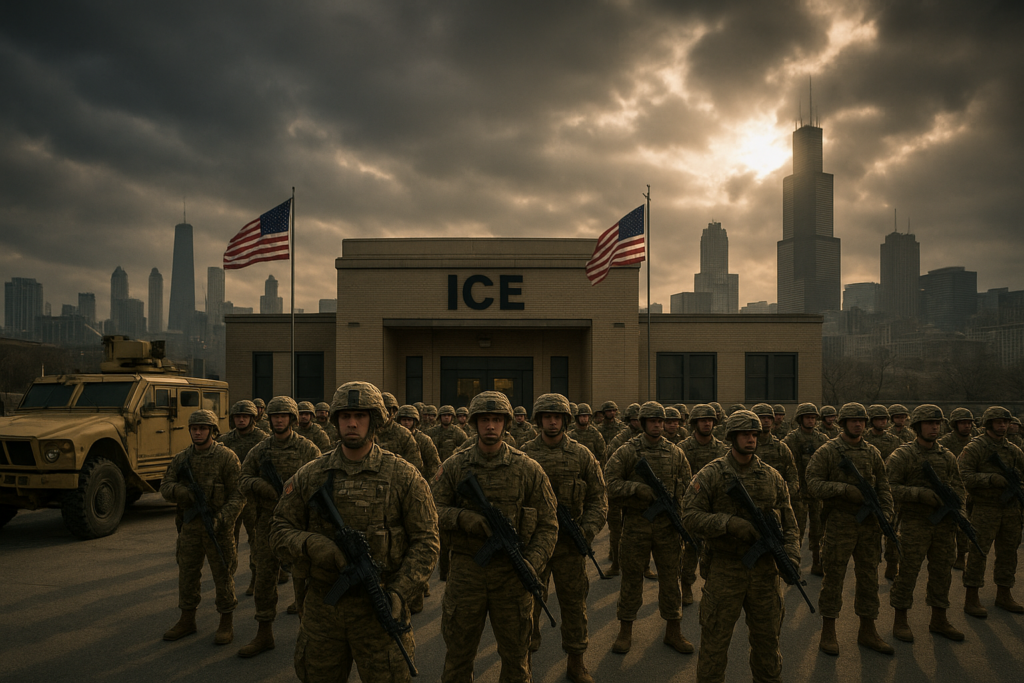 Chicago Erupts: Rioters Attack ICE Agents as Cartel Puts Bounty on ...