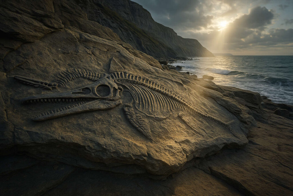 Scientists Unveil 'Sword Dragon' Fossil on England's Coast, a Stunning ...