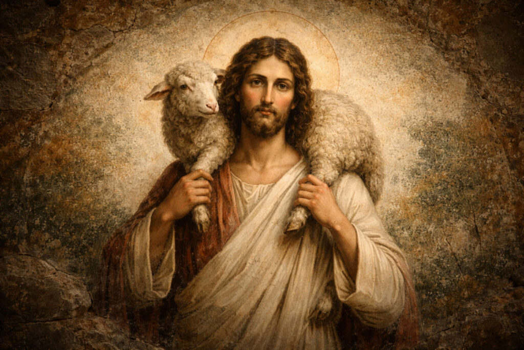 Ancient Fresco Reveals Roman-Era Image of Jesus as the Good Shepherd ...