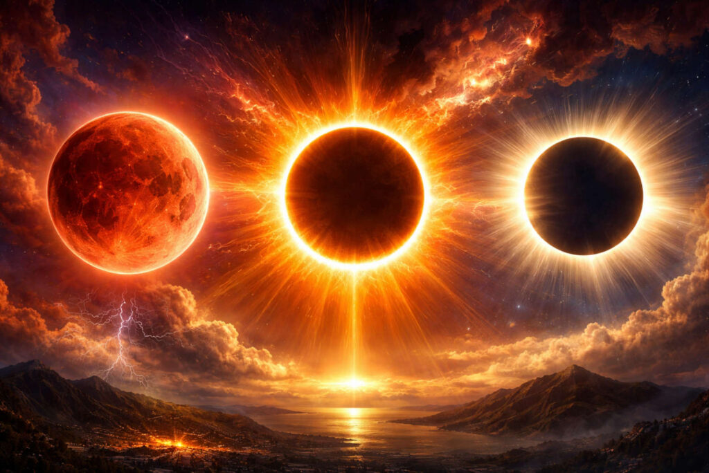 Celestial Signs in 2026: Another Blood Moon, a Ring of Fire and Total ...