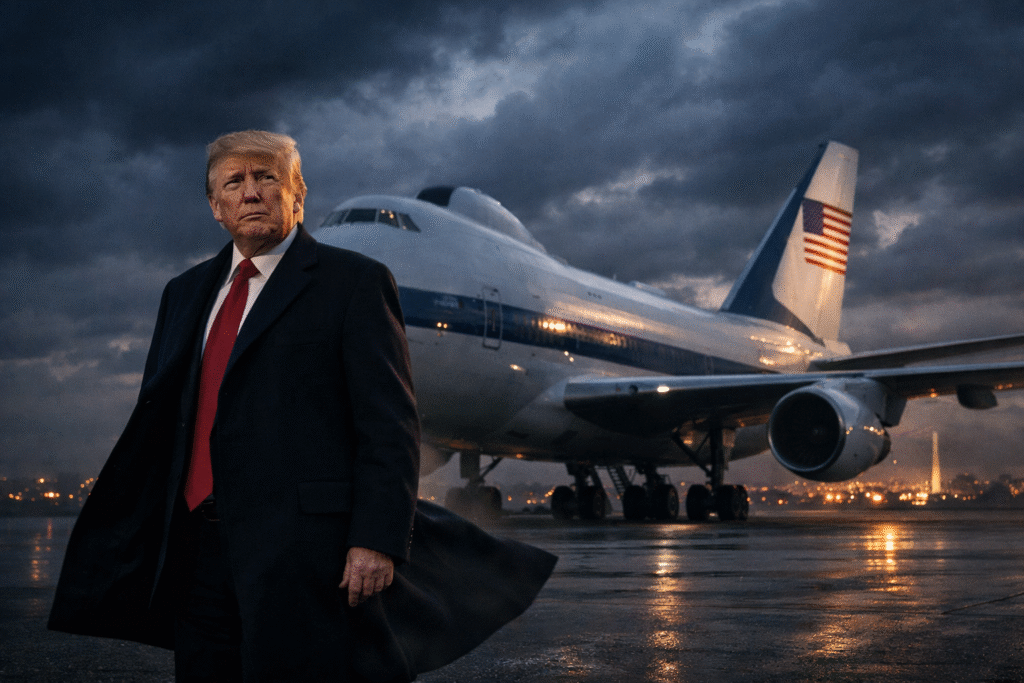 President Trump's 'Doomsday Plane' Just Landed in DC: What Is ...