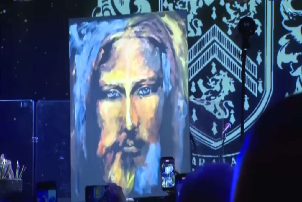 Jaw-Dropping Moment as Live Jesus Portrait Sells for $2.75 Million ...