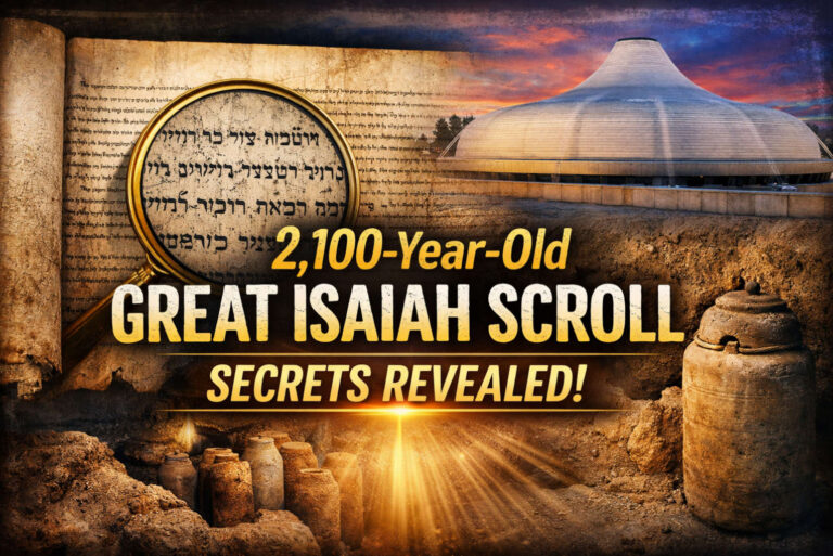 2,100-Year-Old Great Isaiah Scroll Goes on Display, Shedding New Light ...