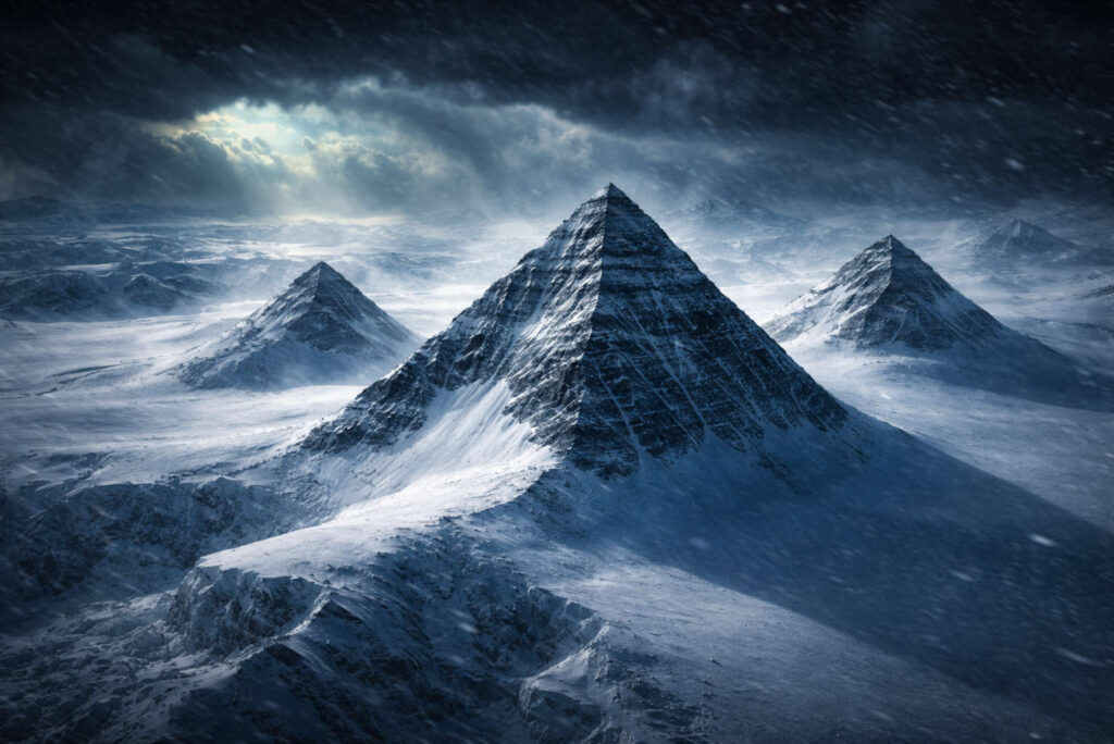 Mysterious Antarctica Pyramid Formation Mirrors Giza as Daniel's ...