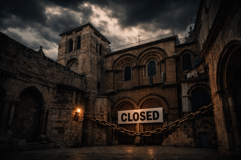 Palm Sunday Shut Down? Historic Move Impacts One of Jerusalem's Most ...