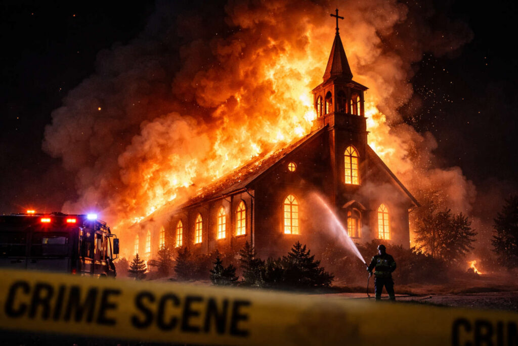 Churches All Over America Are Being Set on Fire: Are Sleeper Cells ...