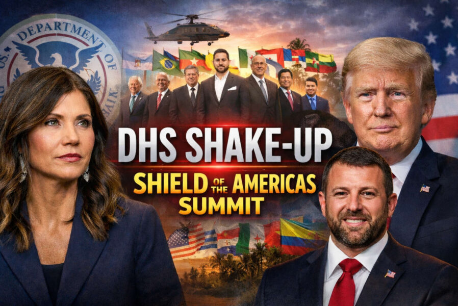 Trump Replaces Kristi Noem at DHS as 'Shield of the Americas' Summit ...