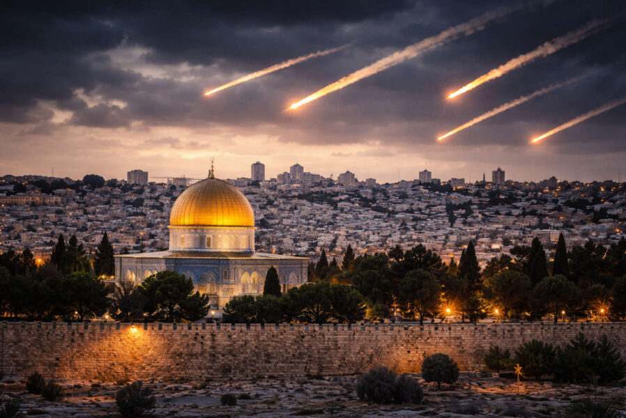 Iranian Missile Nearly Hits Temple Mount and the World Barely Notices ...