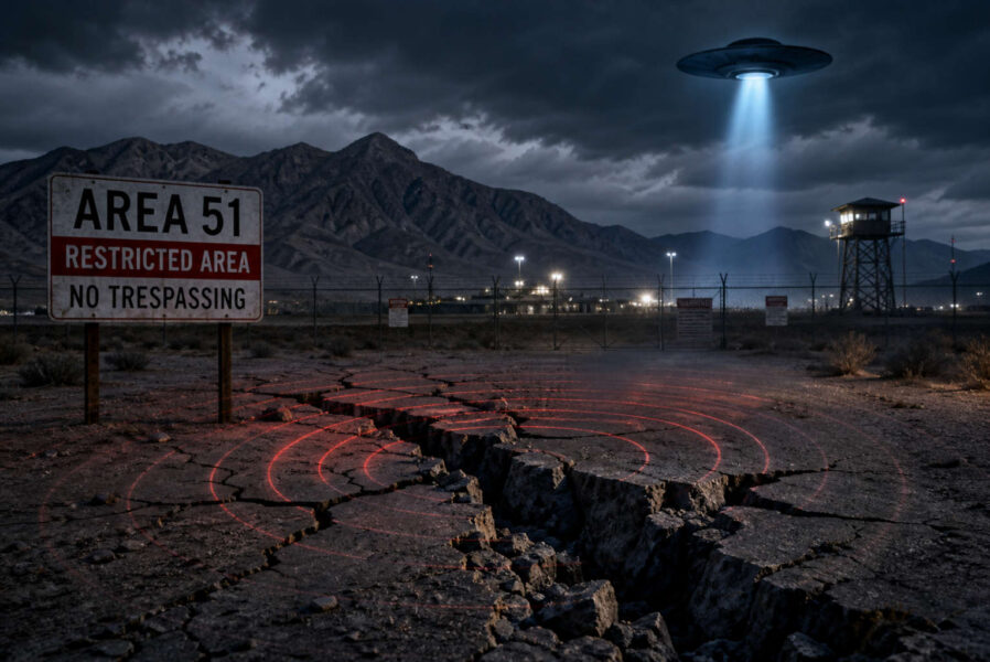 Area 51 Hit by Unusual Earthquake Cluster as UFO Disclosure Stories ...