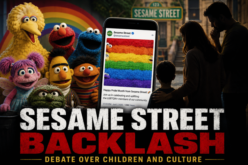Sesame Street Sparks Outrage With Pride Month Push - Charisma Magazine ...